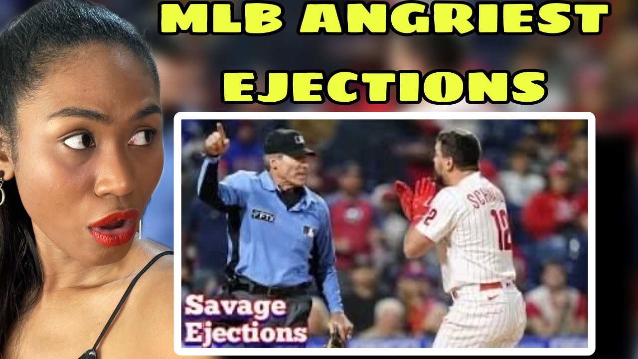MLB Angriest Ejections Ever (Savage Moments) | Reaction - YouTube