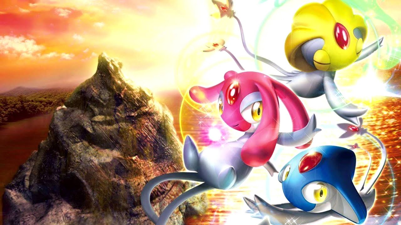 Pokémon Temporal Diamond & Celestial Pearl - Vs. Uxie/Azelf/Mesprit ...