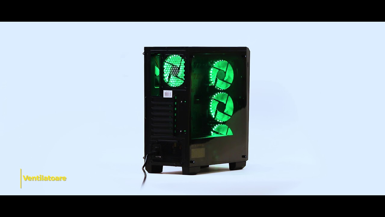 Carcasa PC Serioux TYRON - YouTube