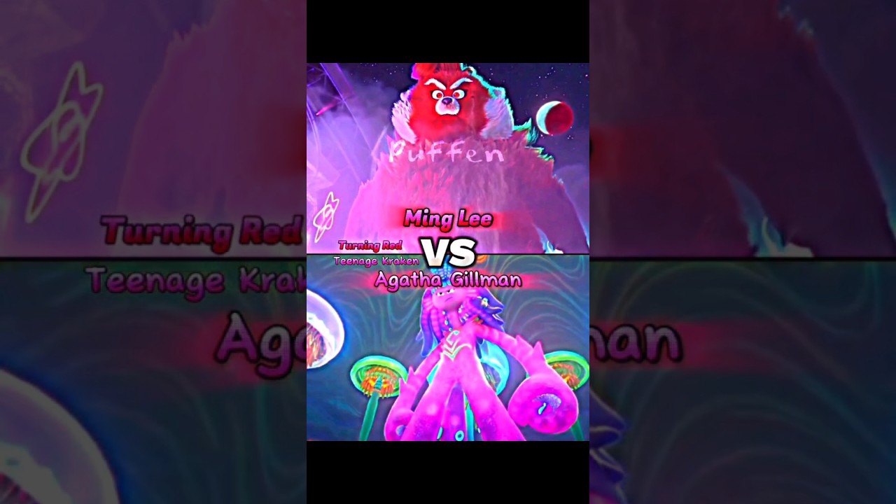 Ming Lee Vs Agatha Gillman #meme #edit #dreamworks #disney #turningred ...