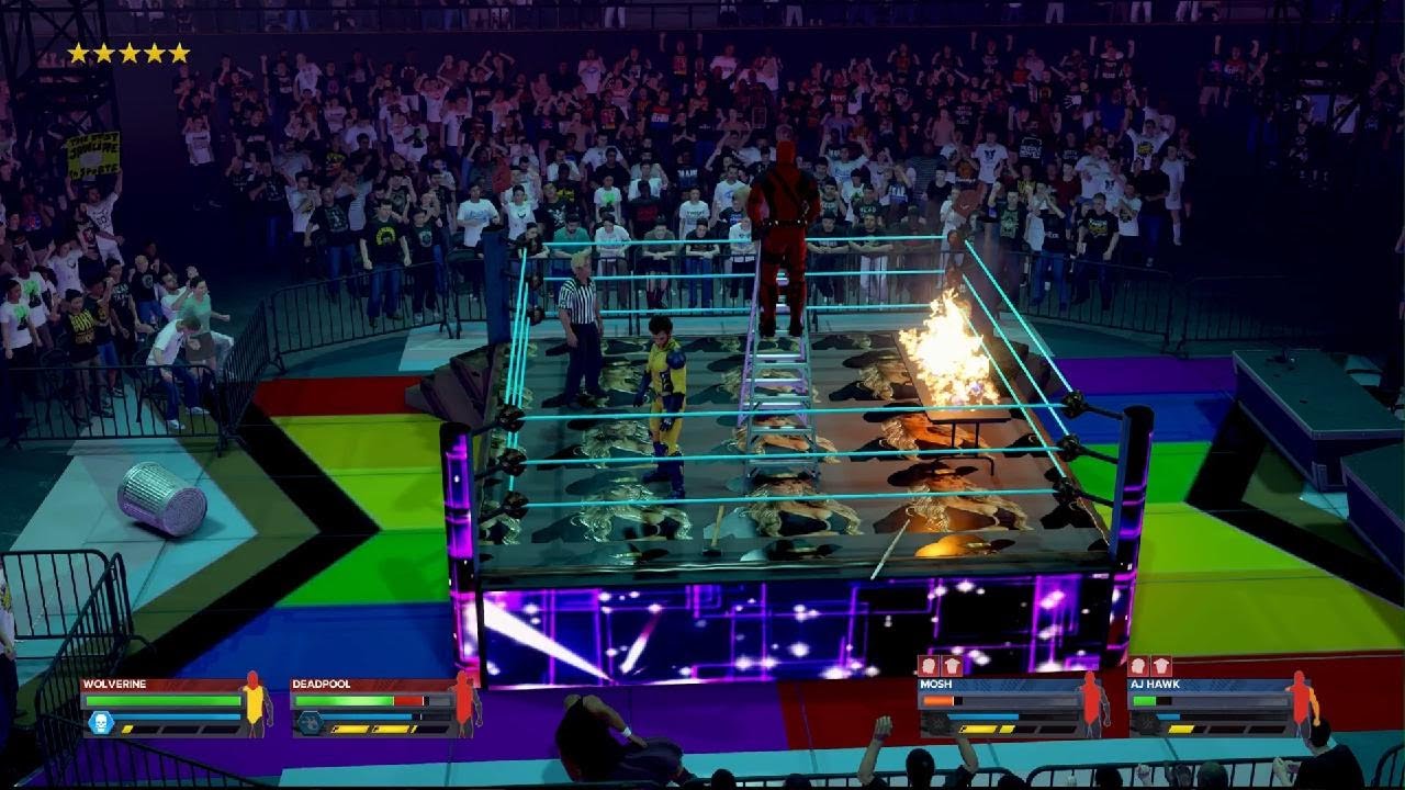 Crazy win in wwe2k24 - YouTube