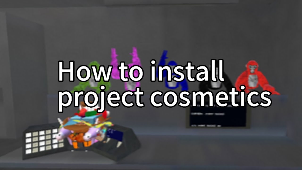 How to install Project Cosmetics - YouTube