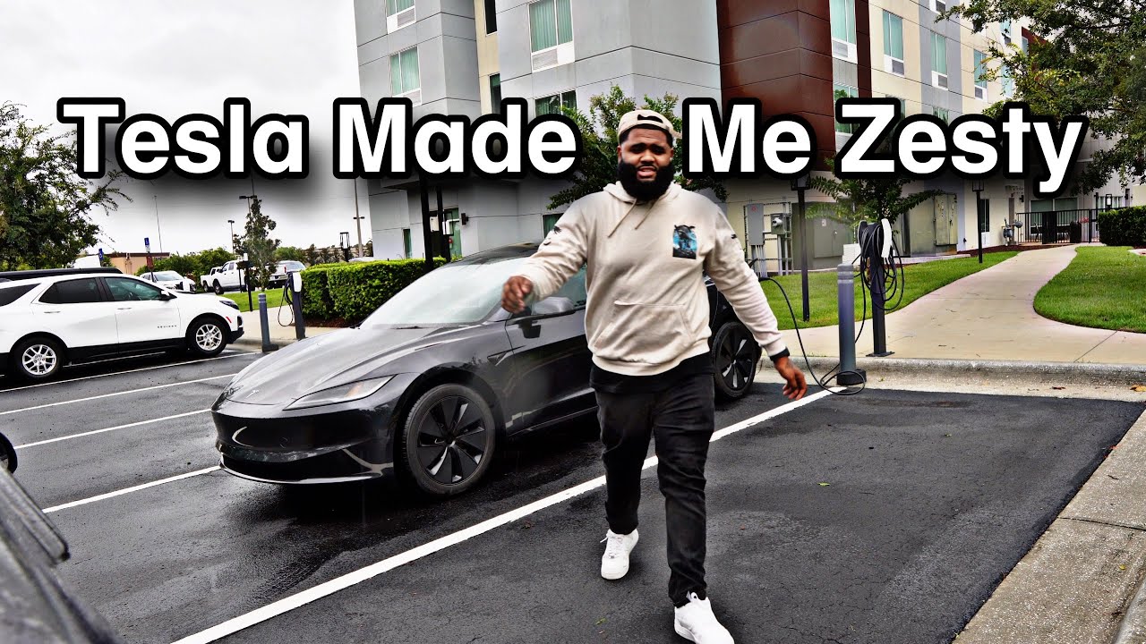 First Time Driving An Electric Car | The New TESLA MODEL 3 *reaction* # ...