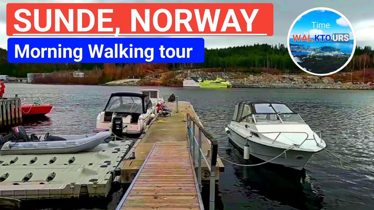 Sunde Norway, walking Tour around the North of Hardangerfjorden Island ...