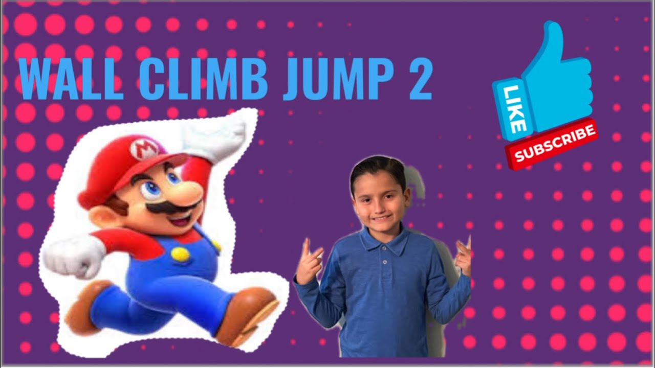 Super Mario Bros Wonder--Wall Climb jump 2 #videogames #nintendo # ...