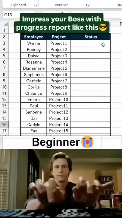 How to Create a Progress Report in Excel | Simple & Visual! - YouTube