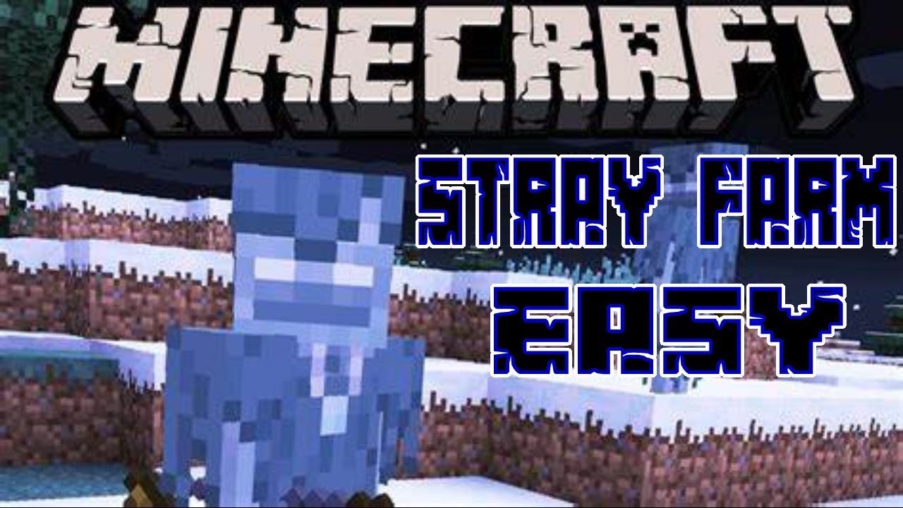 Minecraft 1.17 EASY NEW STRAY MOD FARM!!!-better loot every time ...