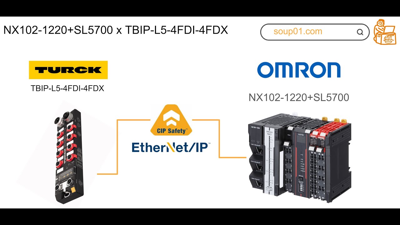OMRON.Let's Connect with Turck's CIP Safety IO - YouTube