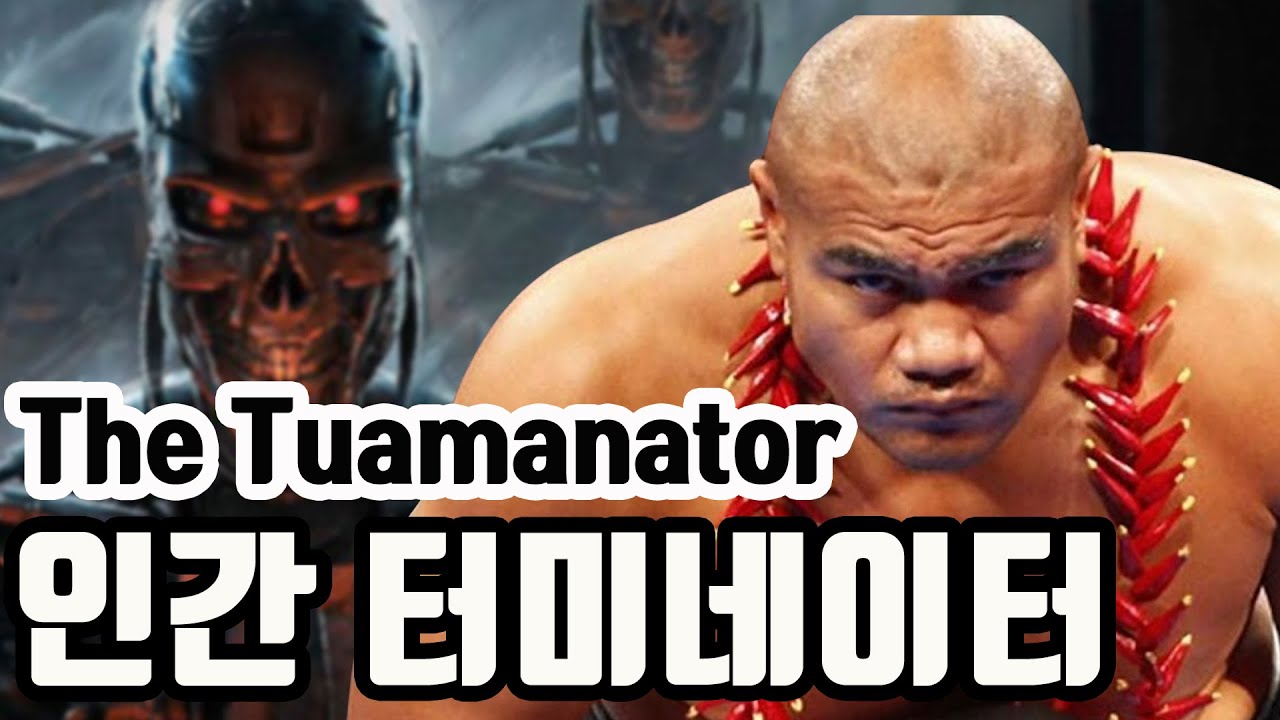 사모아의 마이크 타이슨, 스치면 기절하는 터미네이터 주먹? 더 투멘데이터(The Tuamanator) 데이비드 투아 (David ...