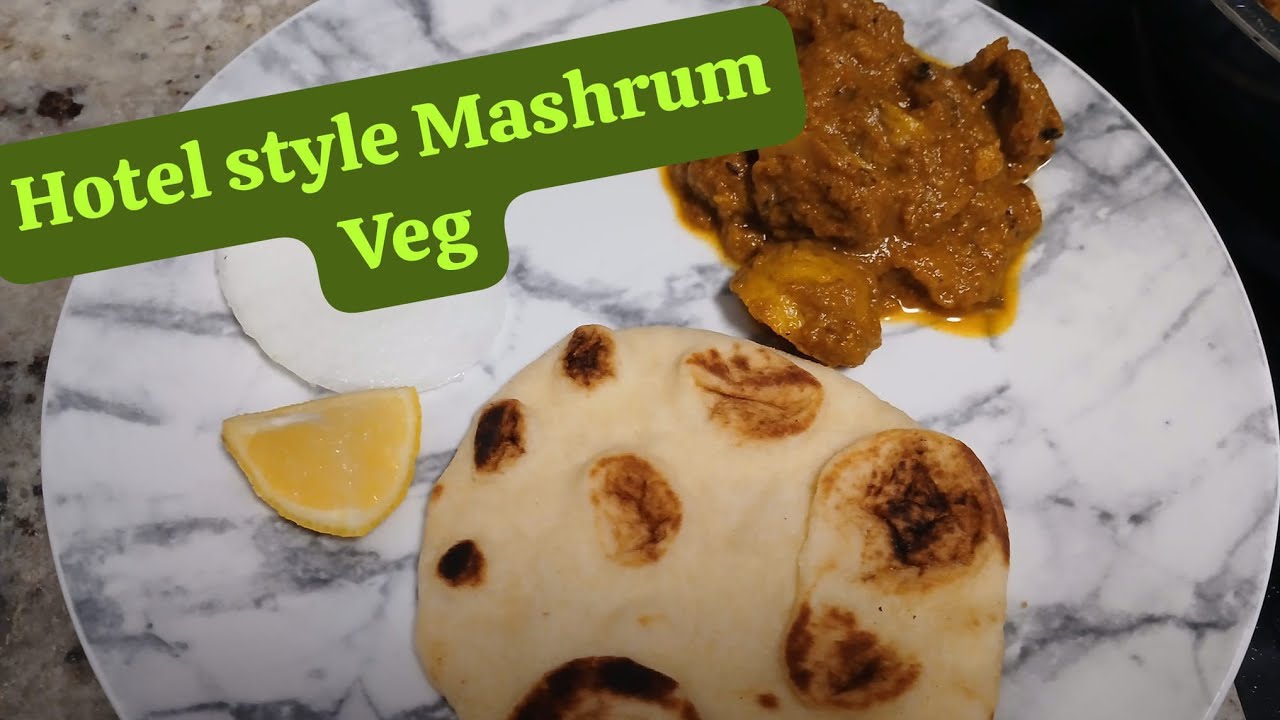 Home made #mashrum #bhaji - YouTube