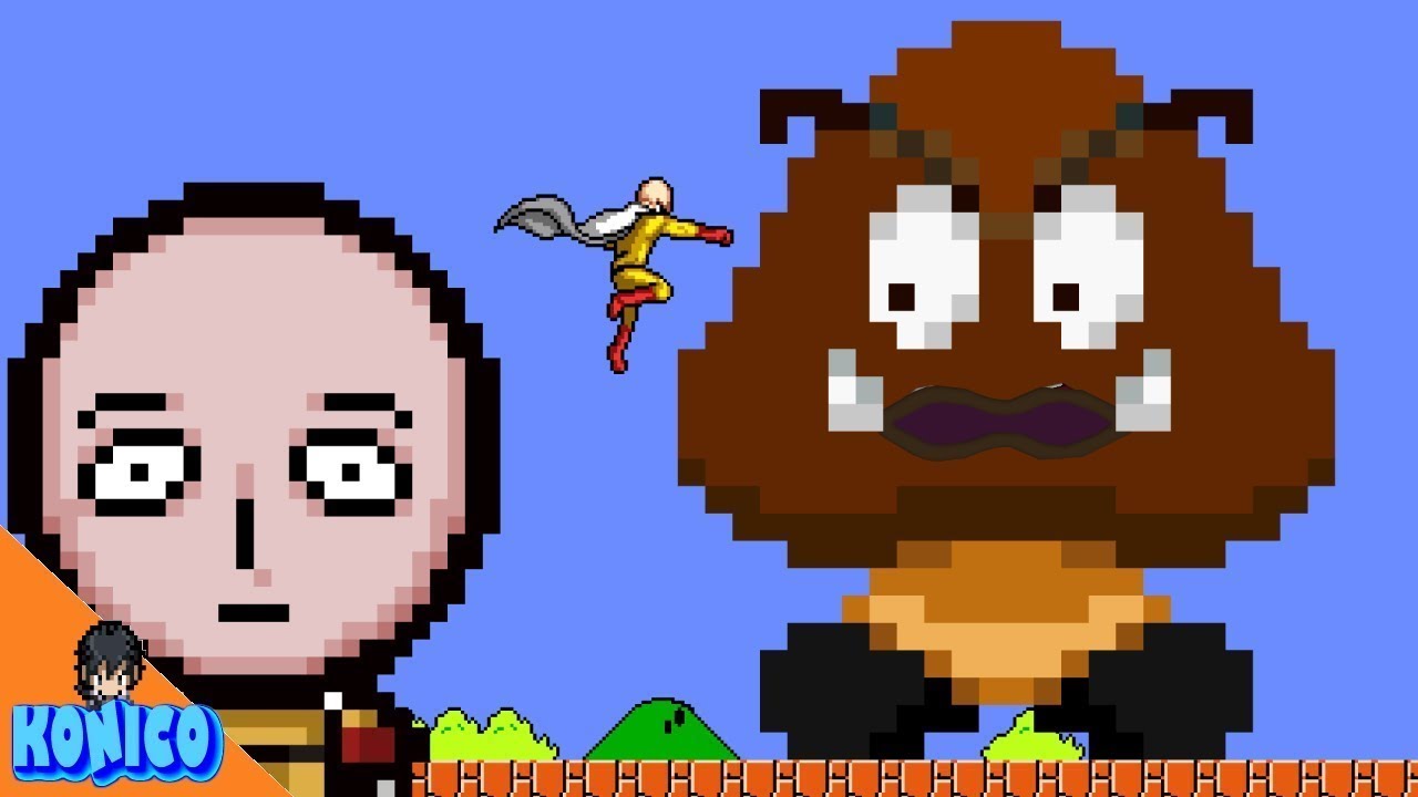 What if One Punch Man was in Super Mario Bros - YouTube