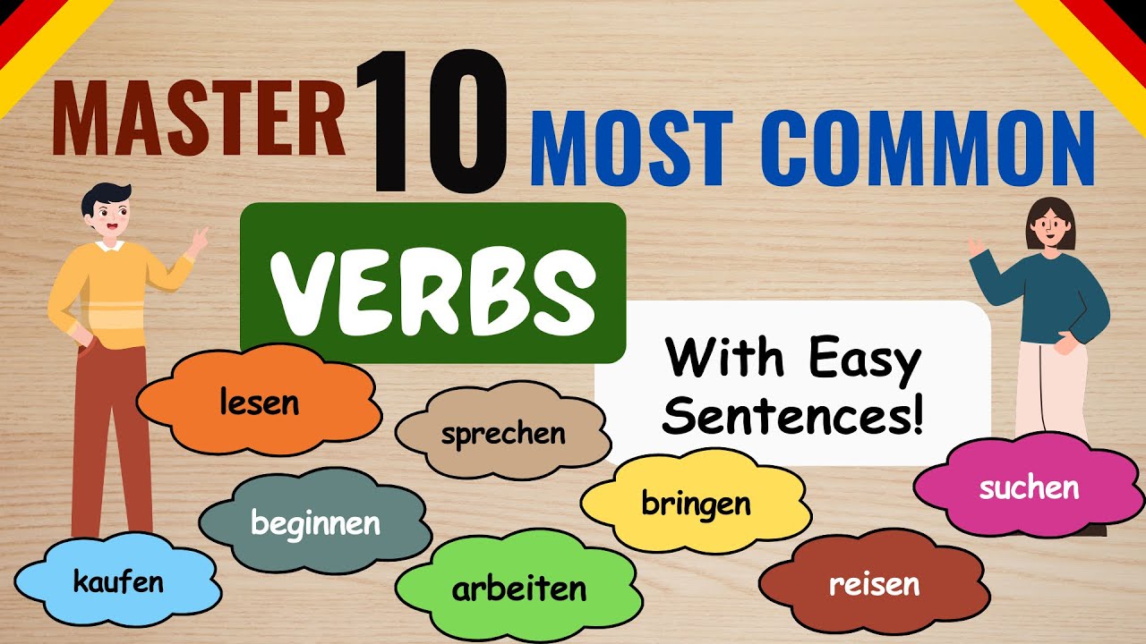 Top 10 German Verbs with All Forms & Examples | You Must Know 🚀 #verbs ...
