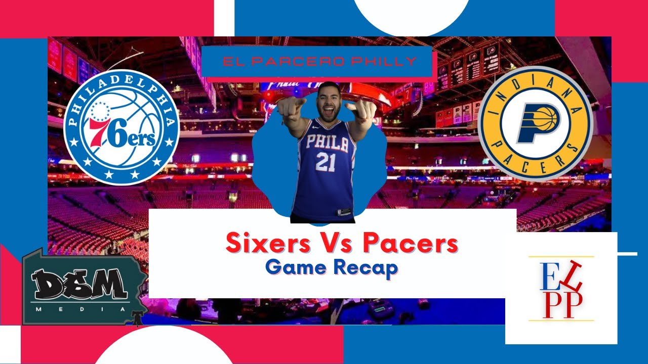 MCDANIELS GETS START, EDGE THE PACERS! Philadelphia 76ers vs Pacers ...