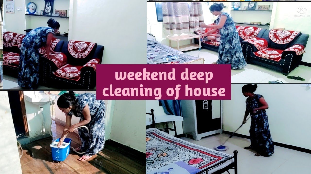 my weekly cleaning routine|weekend house🏠 cleaning|deep house cleaning ...