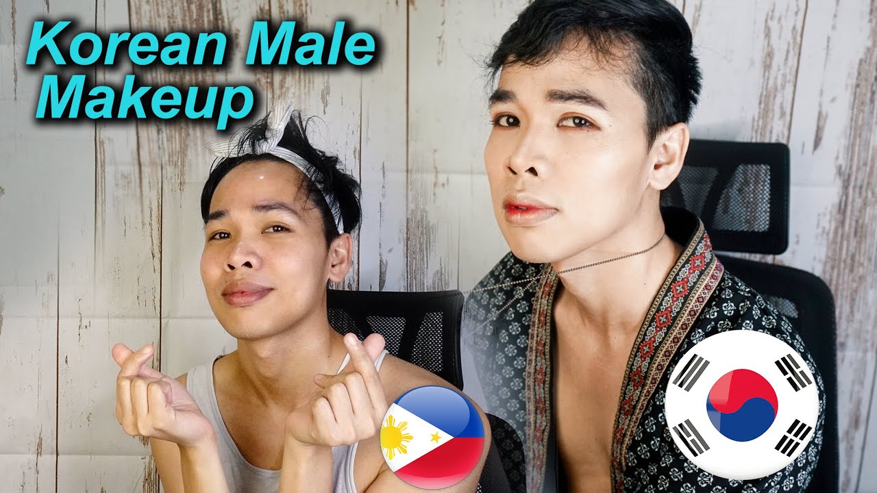 Korean Male Makeup ala OPPA | Lockdown Makeup Transformation 2020 - YouTube