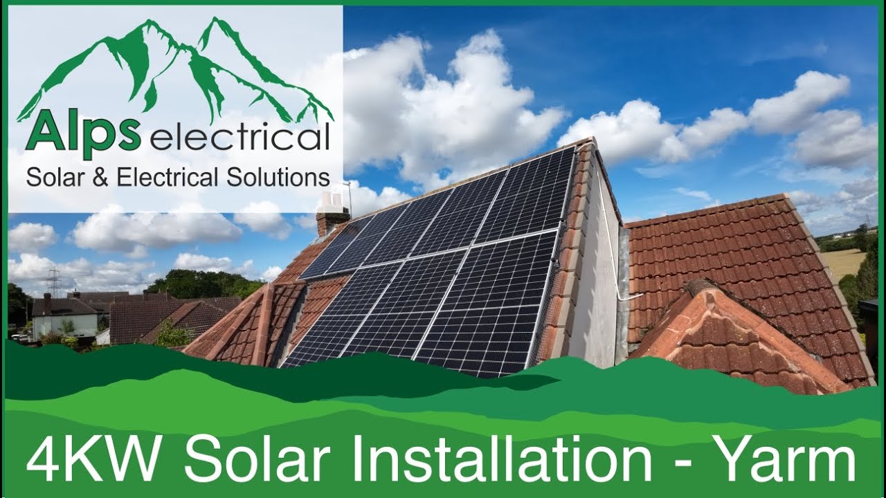 Solar Installation Video Of A 4KW FOX ESS System & 10kWh Battery ...