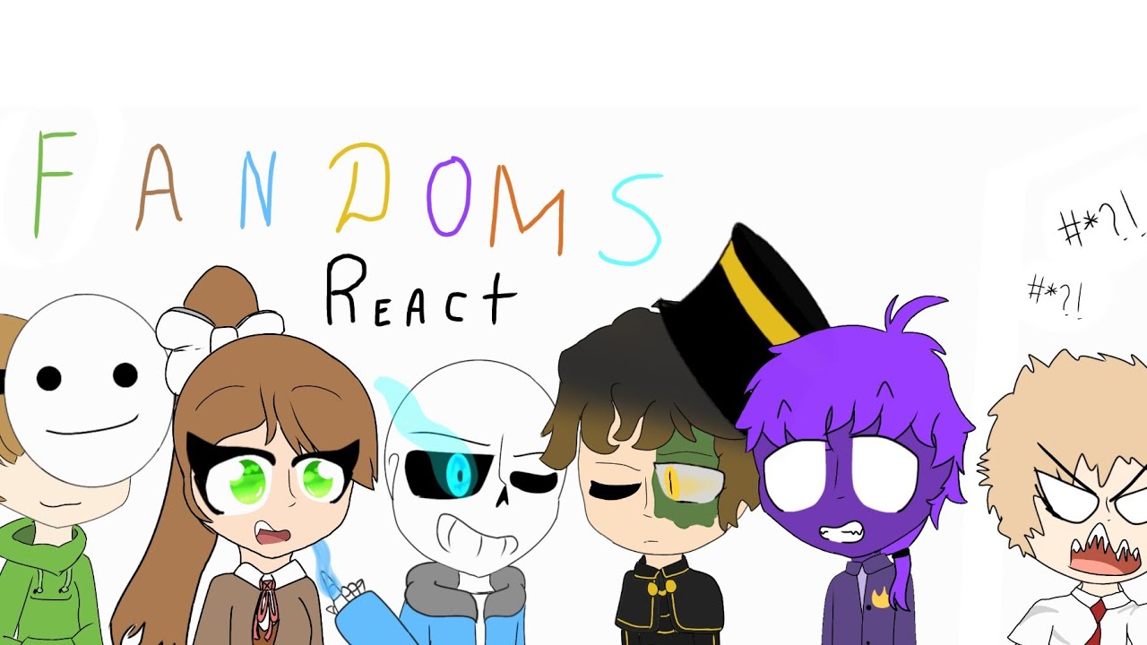 {Fandoms react to eachother} (pt. 1) - YouTube