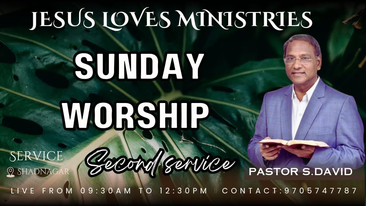 Sunday Second Service || 09-03-2025 || - YouTube