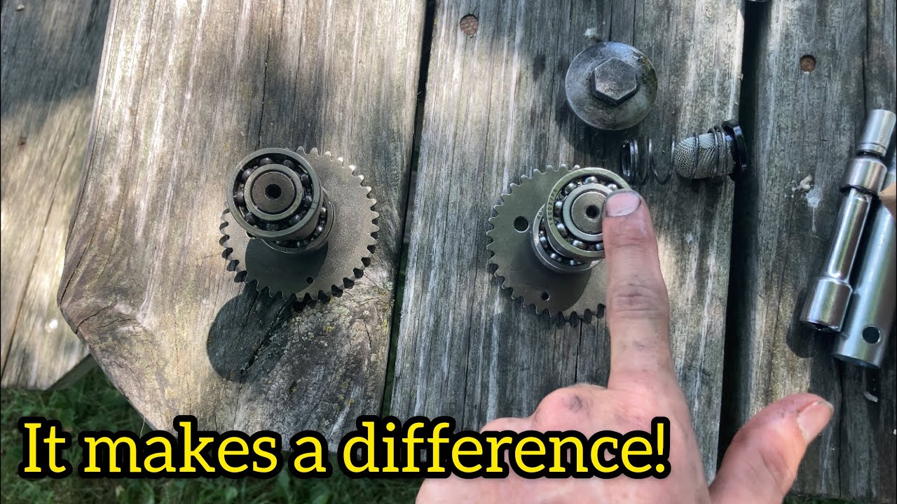A9 Camshaft Install | Taotao Pony 50 - YouTube