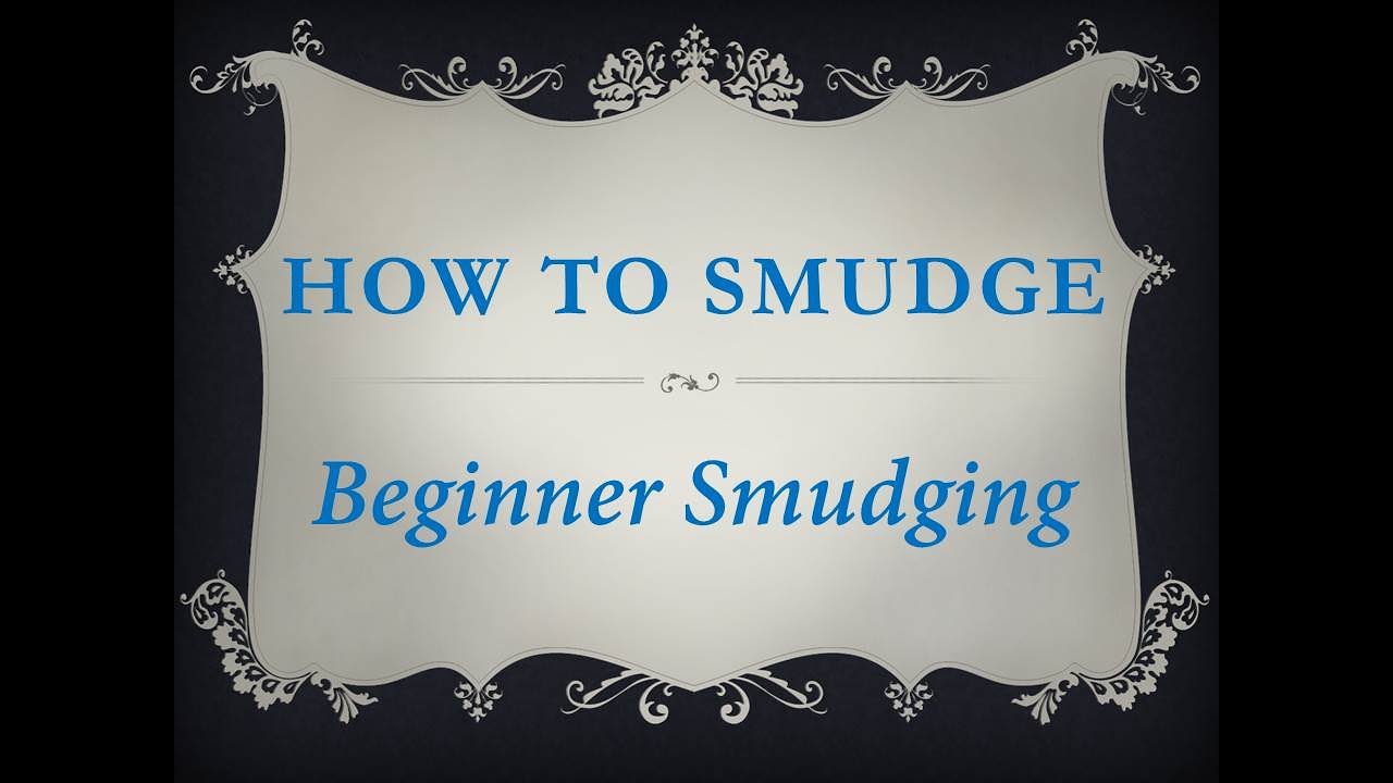 How To Smudge - Beginner Smudging - YouTube