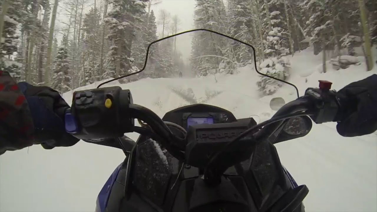 Snowmobiling: Telluride, Colorado - YouTube