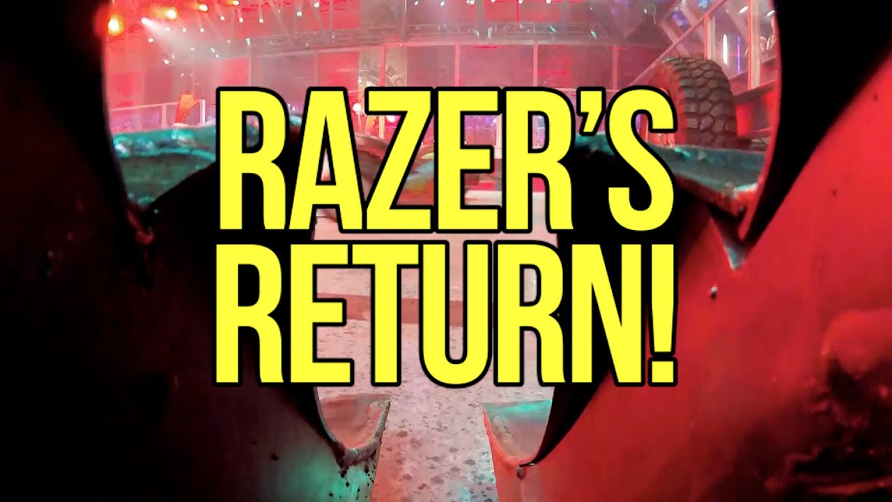 Razer's return! | Robot Wars Clips - YouTube