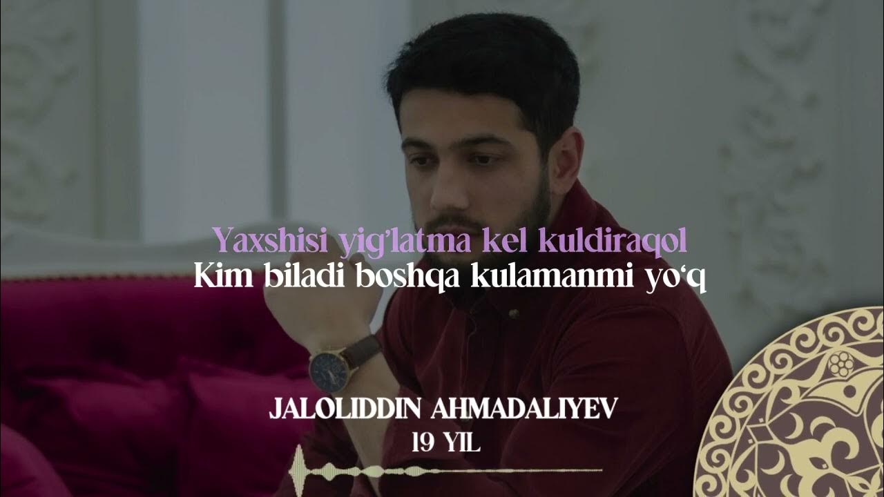 Jaloliddin Ahmadaliyev - 19 Yil | Milliy Karaoke - YouTube