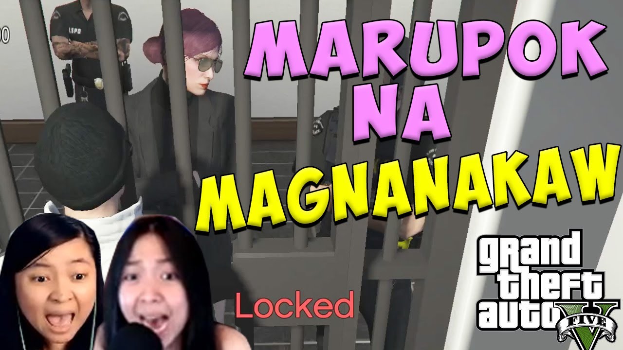 GTA V | BANK ROBBERY w/ MAGKAPATID (TAGALOG) - YouTube