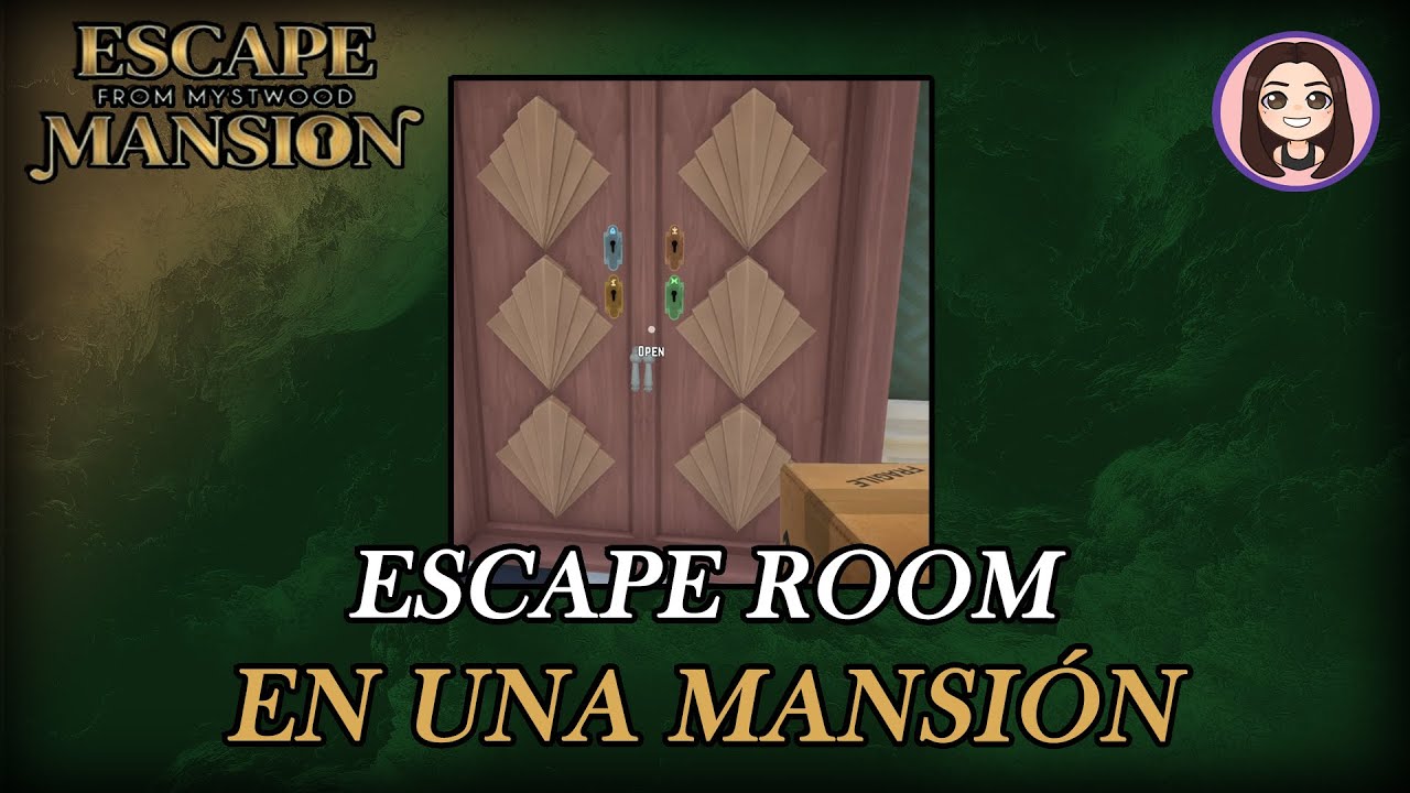 ESCAPE ROOM EN UNA MANSION | ESCAPE FROM MYSTWOOD MANSION #01 ...