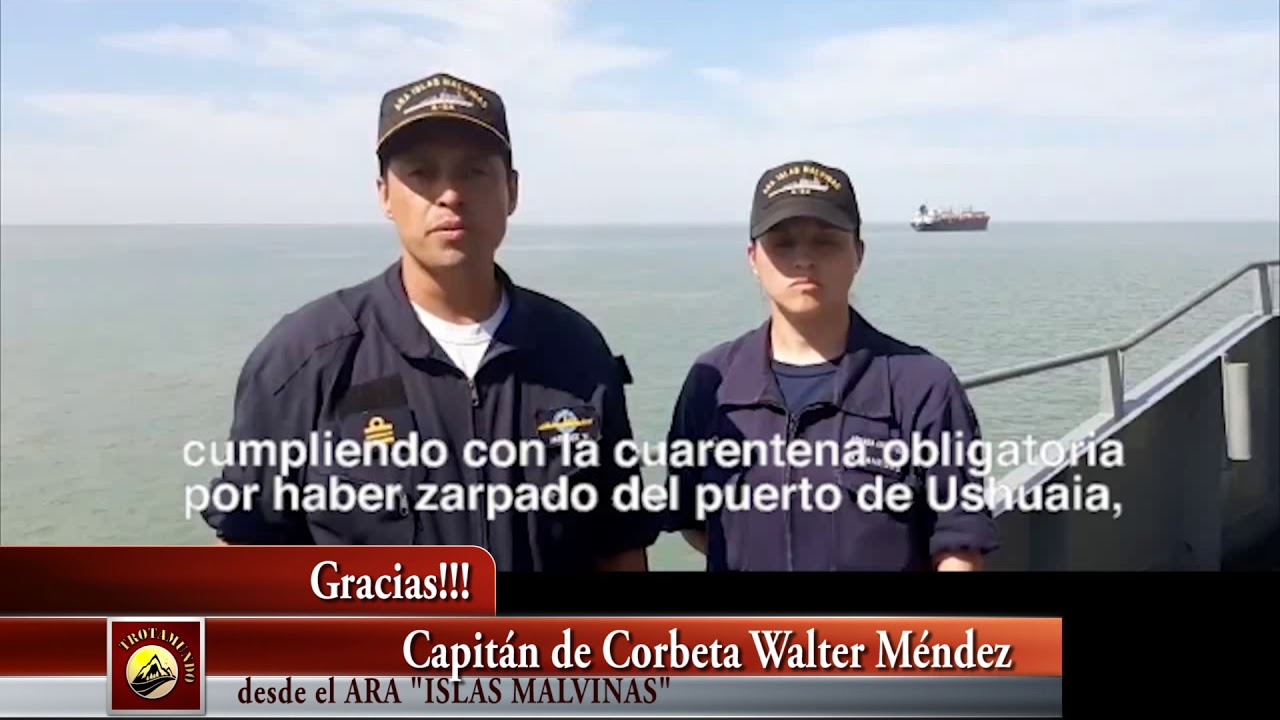 Capitan de Corbeta Walter Mendez - YouTube