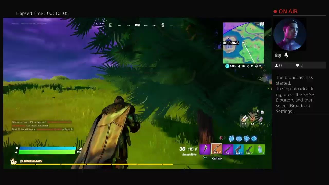 Fortnite 10 kills Win wIth h live stream - Superjack - YouTube