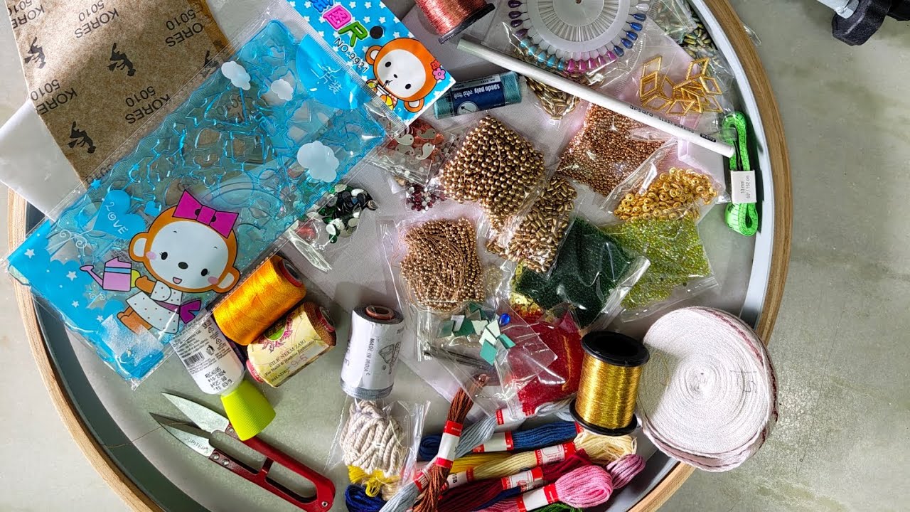 Aari work kit for beginners - YouTube
