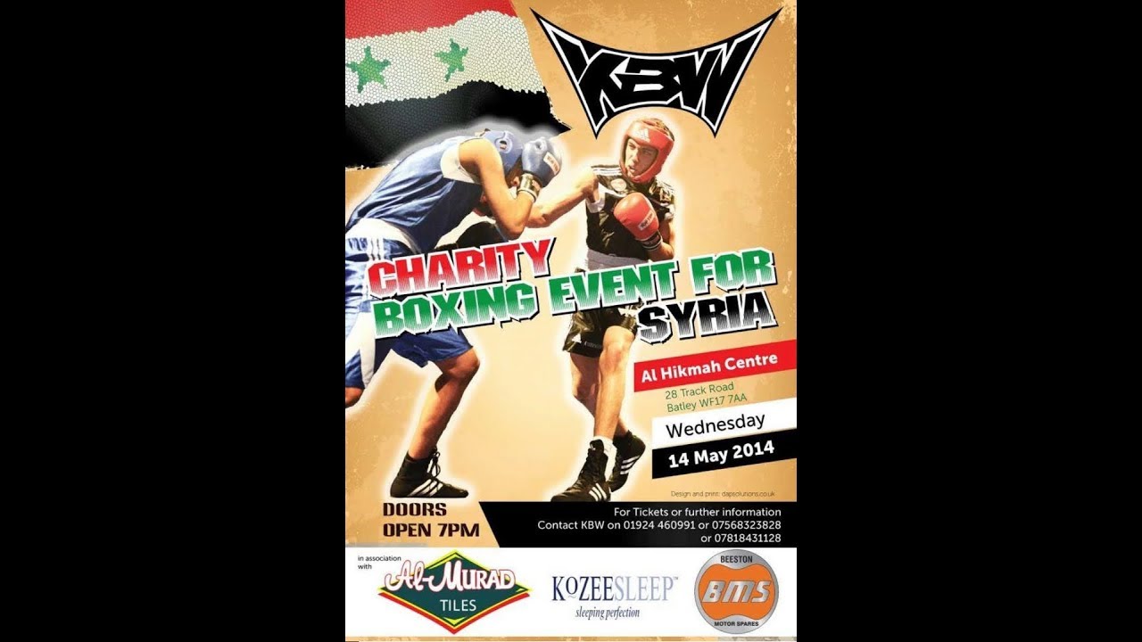 KBW Boxing Show 4 Batley Al Hikmah Centre - 31/01/15 - YouTube