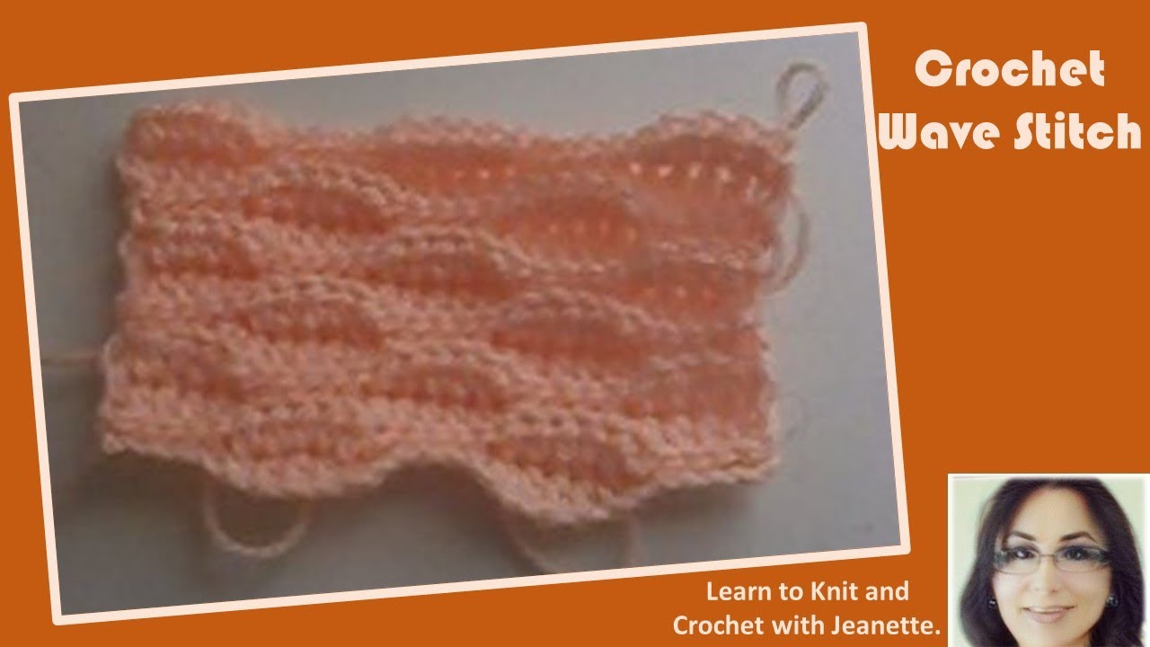 Crochet Wave Stitch - YouTube