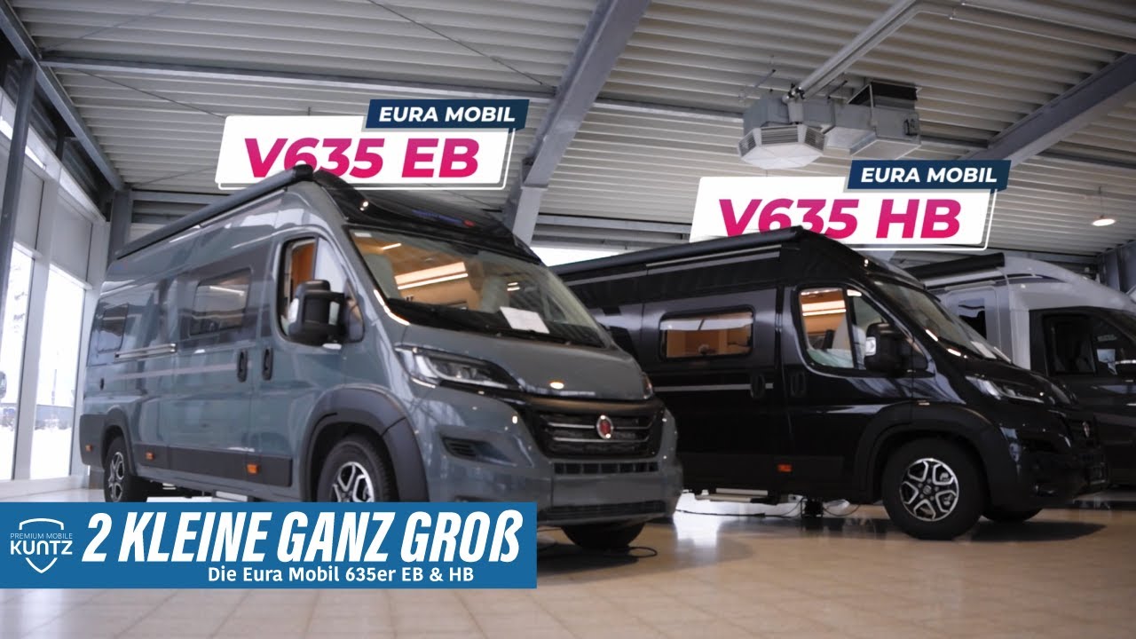 Prime Time Vans! Der EuraMobil V635 EB und V635 HB - YouTube