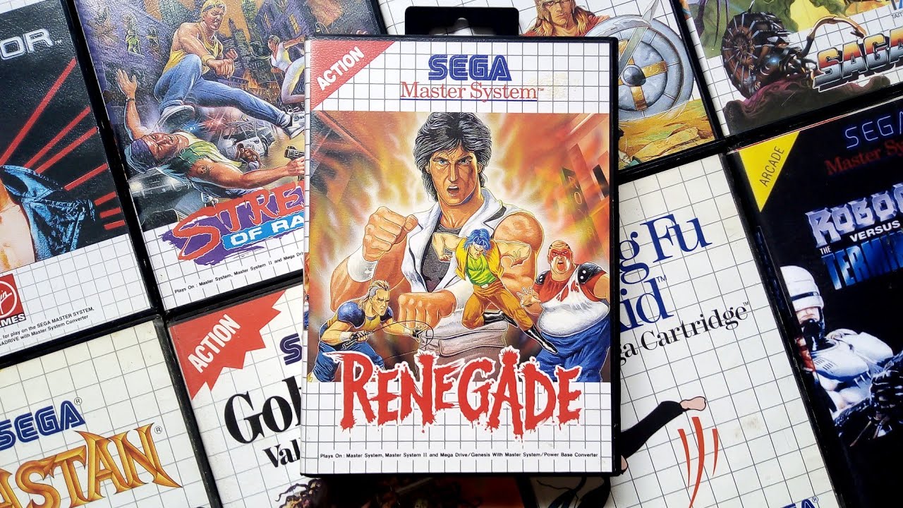 🎮 Gameplay 1 Life & Review 🥇 RENEGADE - Sega Master System - YouTube