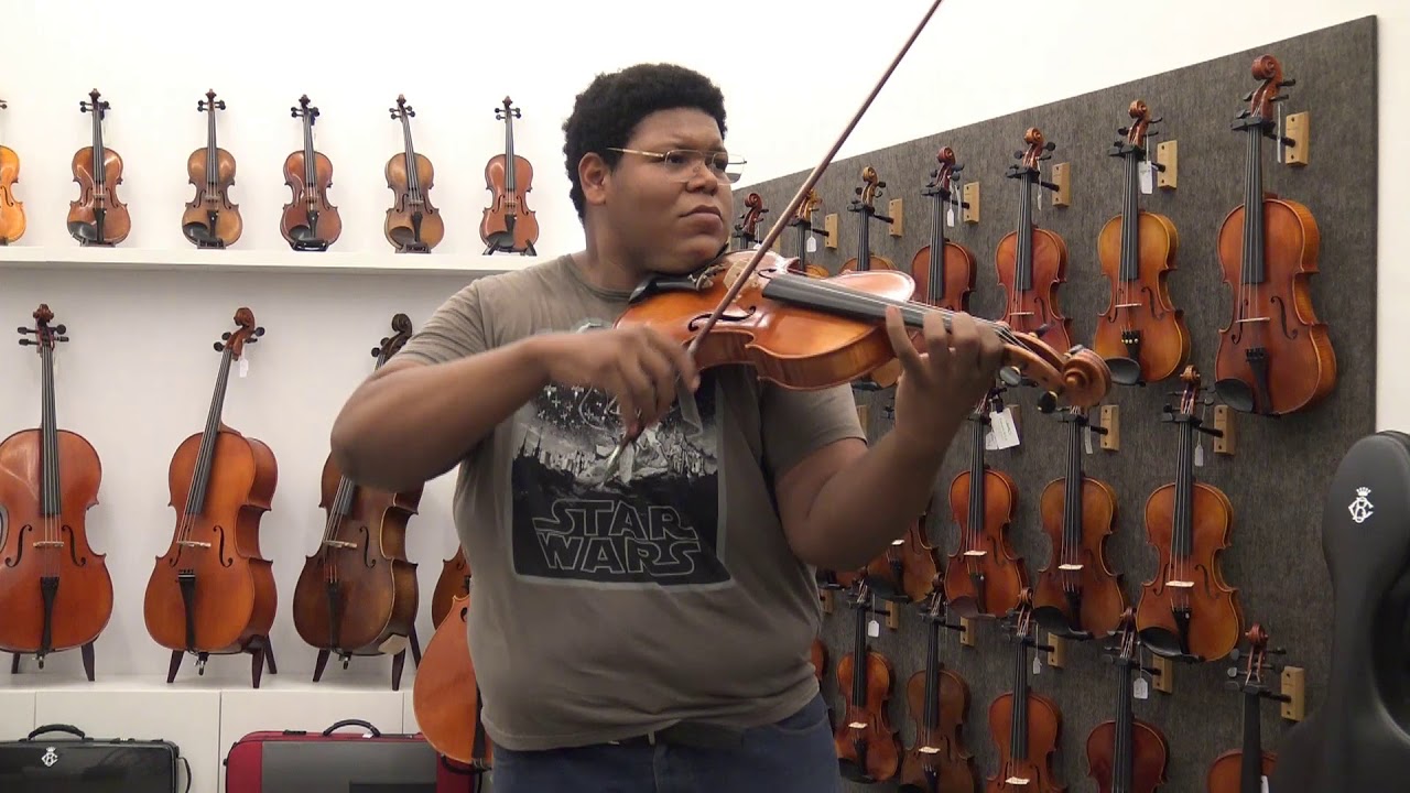 Viola Alfredo Naru modelo Ornati - Schubert - YouTube