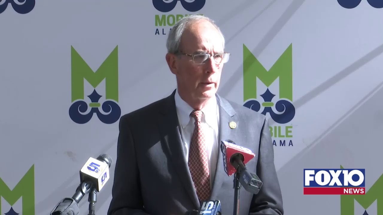 Mobile Mayor Sandy Stimpson udate on COVID-19 response - YouTube