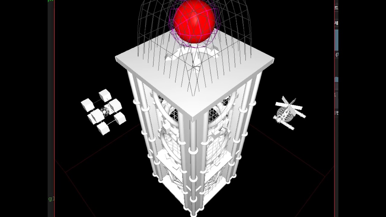 OPENGL Model :: HexTech Tower - YouTube