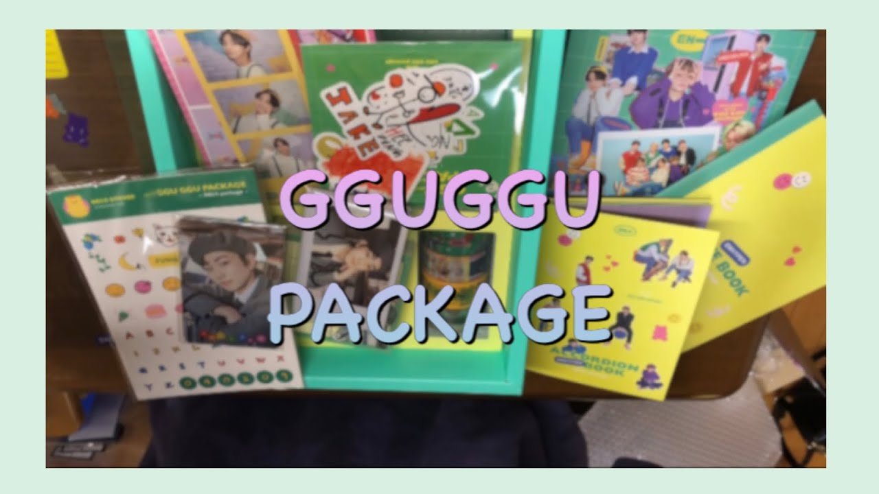 【ENHYPEN】 GGUGGU PACKAGE 開封!! - YouTube