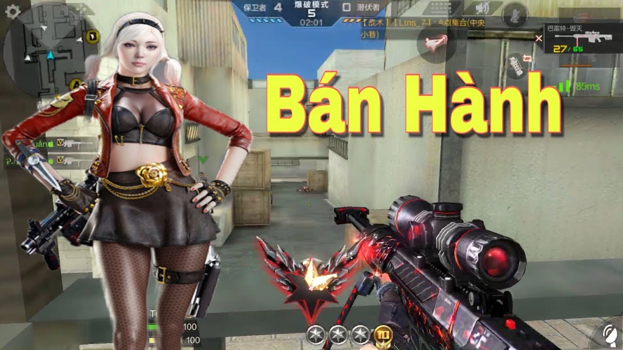 CF Legends : 3Z Và Nhân Vật VIP Venus Bán Hành Rank CrossFire Legends ...