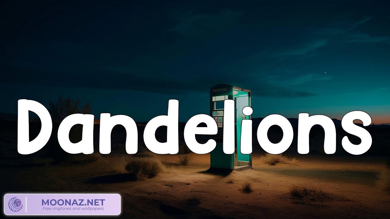 B Lyric . Ruth B. - Dandelions || Gym Class Heroes ft. Adam Levine, Calvin Harris, Dua Lipa ...