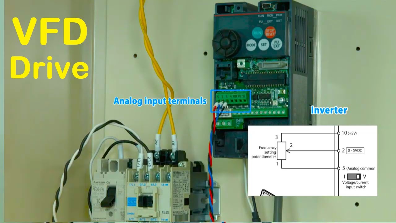 Mitsubishi VFD Drives Training 17 - Final Assembly of Training Devices ...
