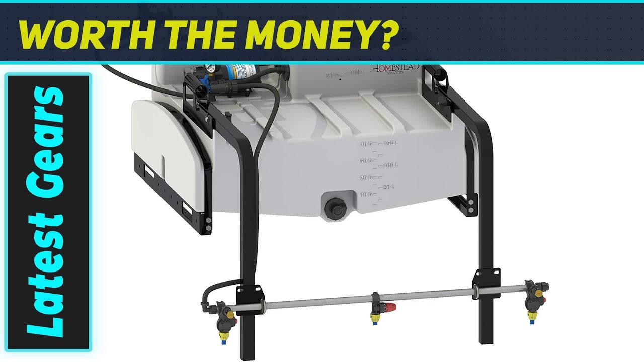 Homestead 50 Gallon Sprayer: BEST UTV Sprayer? - YouTube