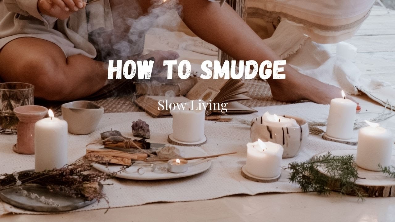 #10 How to burn Smudge in your home | White Sage cleanse Slow living ...