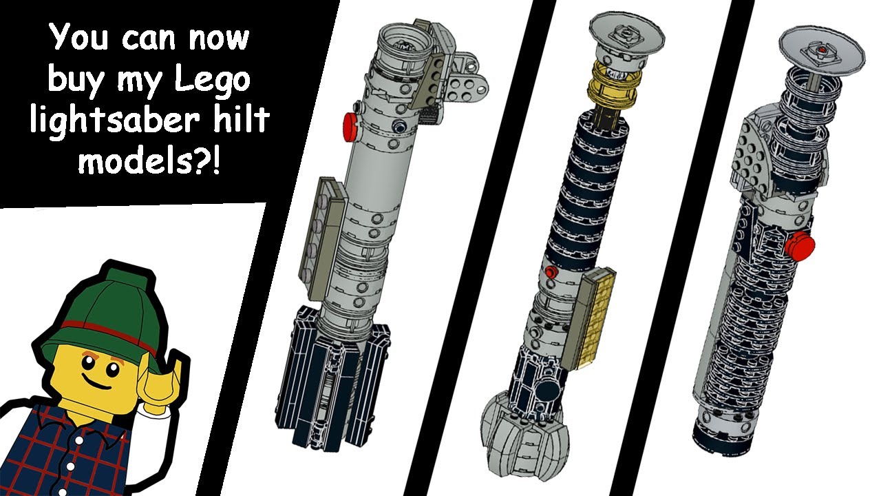 You can now buy my LEGO Lightsaber hilt MOCs?! | Bricks in Lithuania ...
