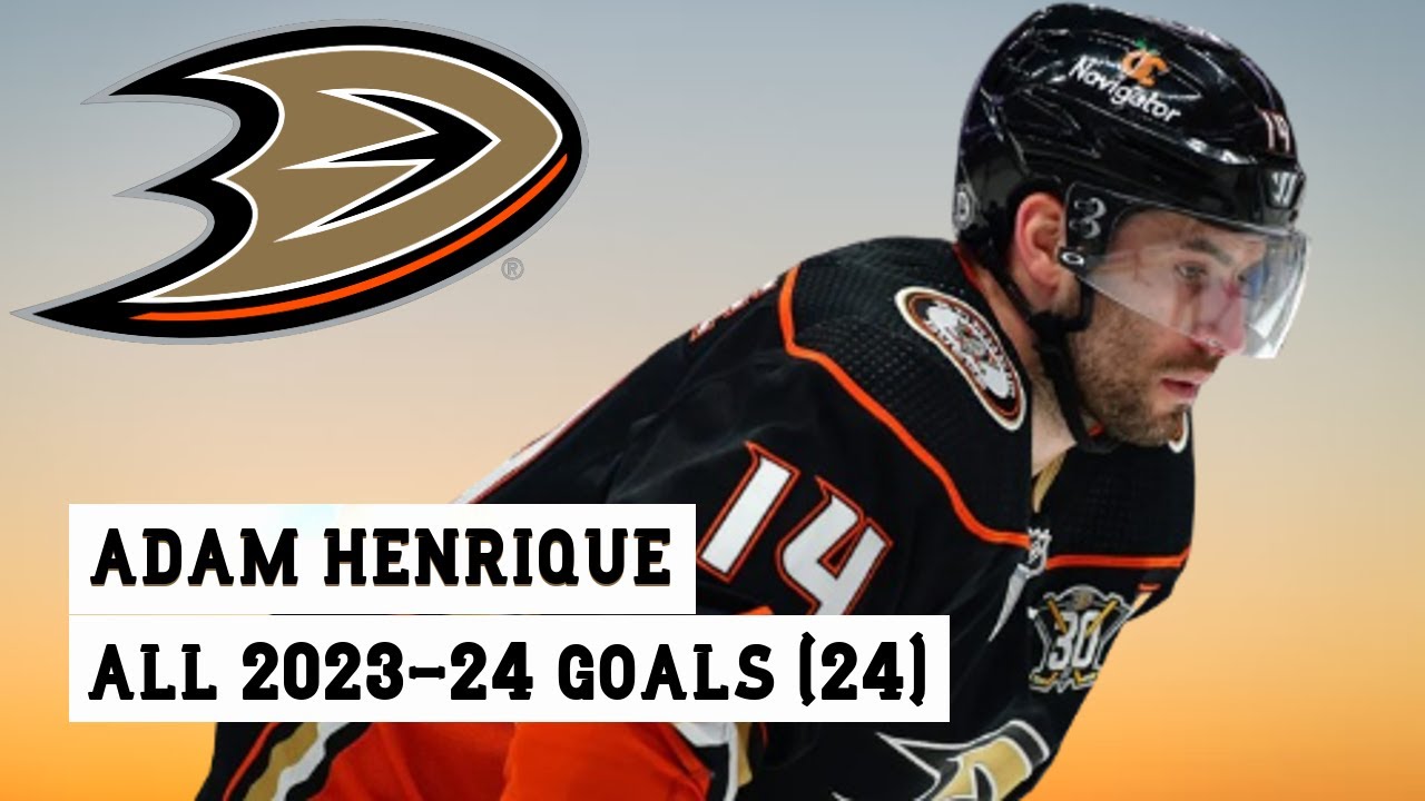 Adam Henrique (#14) All 24 Goals of the 2023-24 NHL Season - YouTube