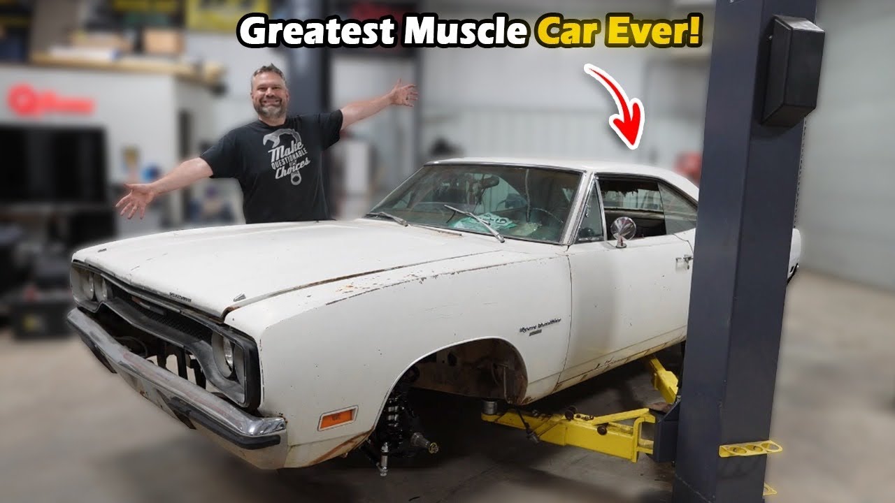 Building My Dream Muscle Car Part 1 1970 Plymouth Sport Satellite - YouTube
