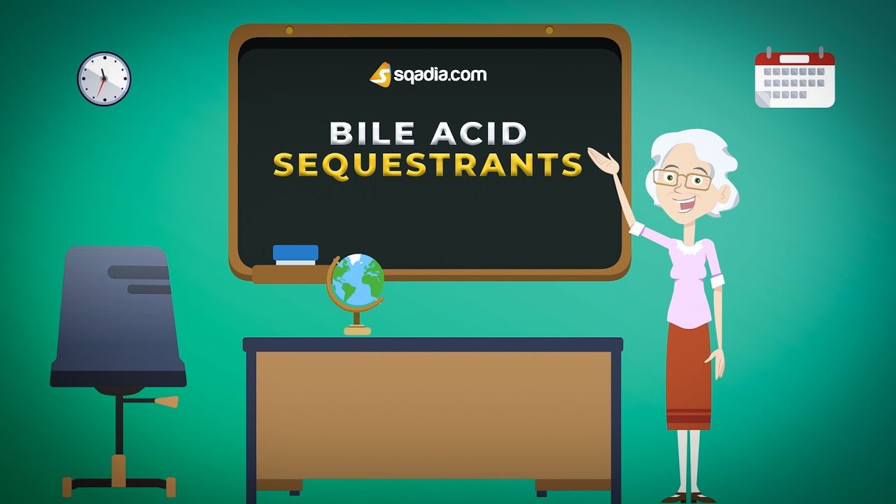 Bile Acid Sequestrants | Pharmacology Animation Video | Student ...