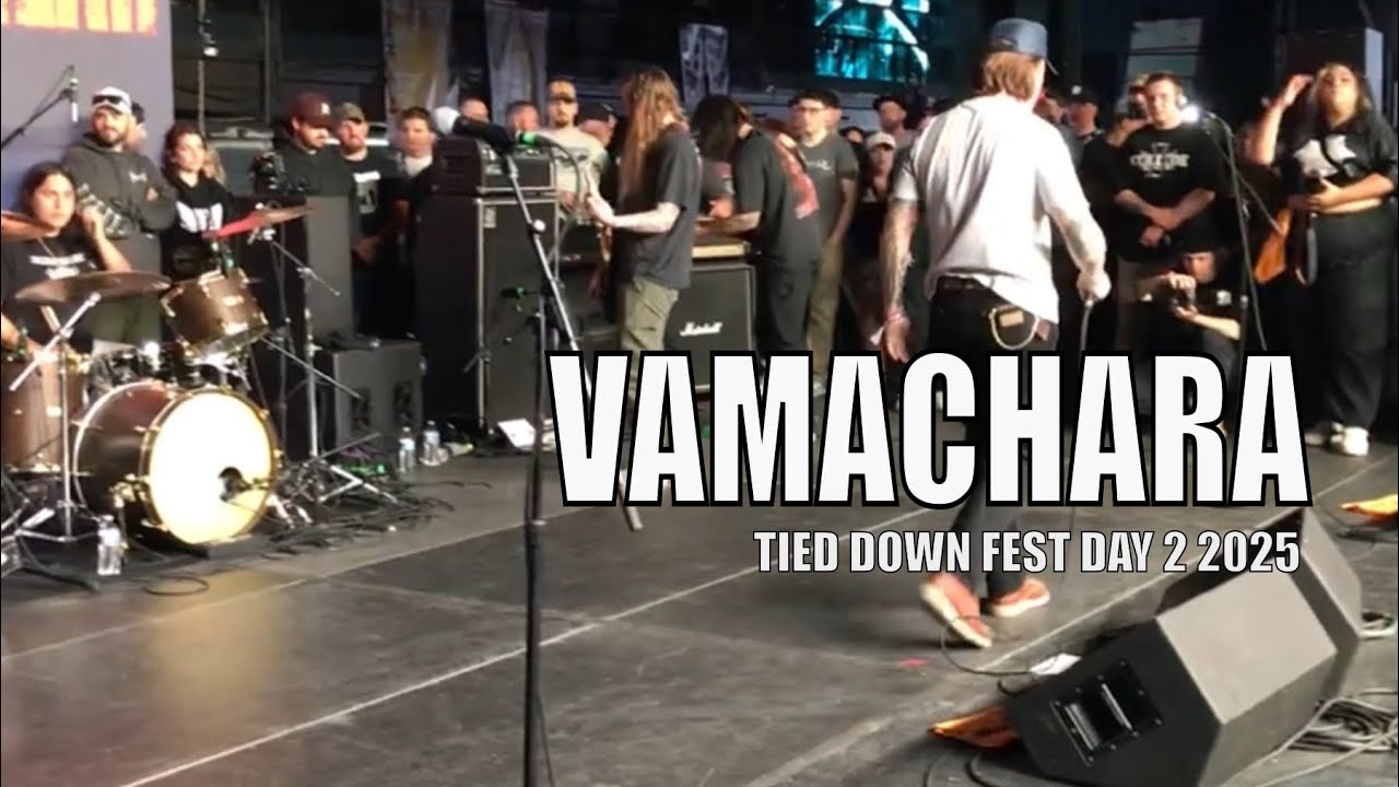 VAMACHARA Live at Tied Down Fest 2025 – Full Set | Crushing Metallic ...